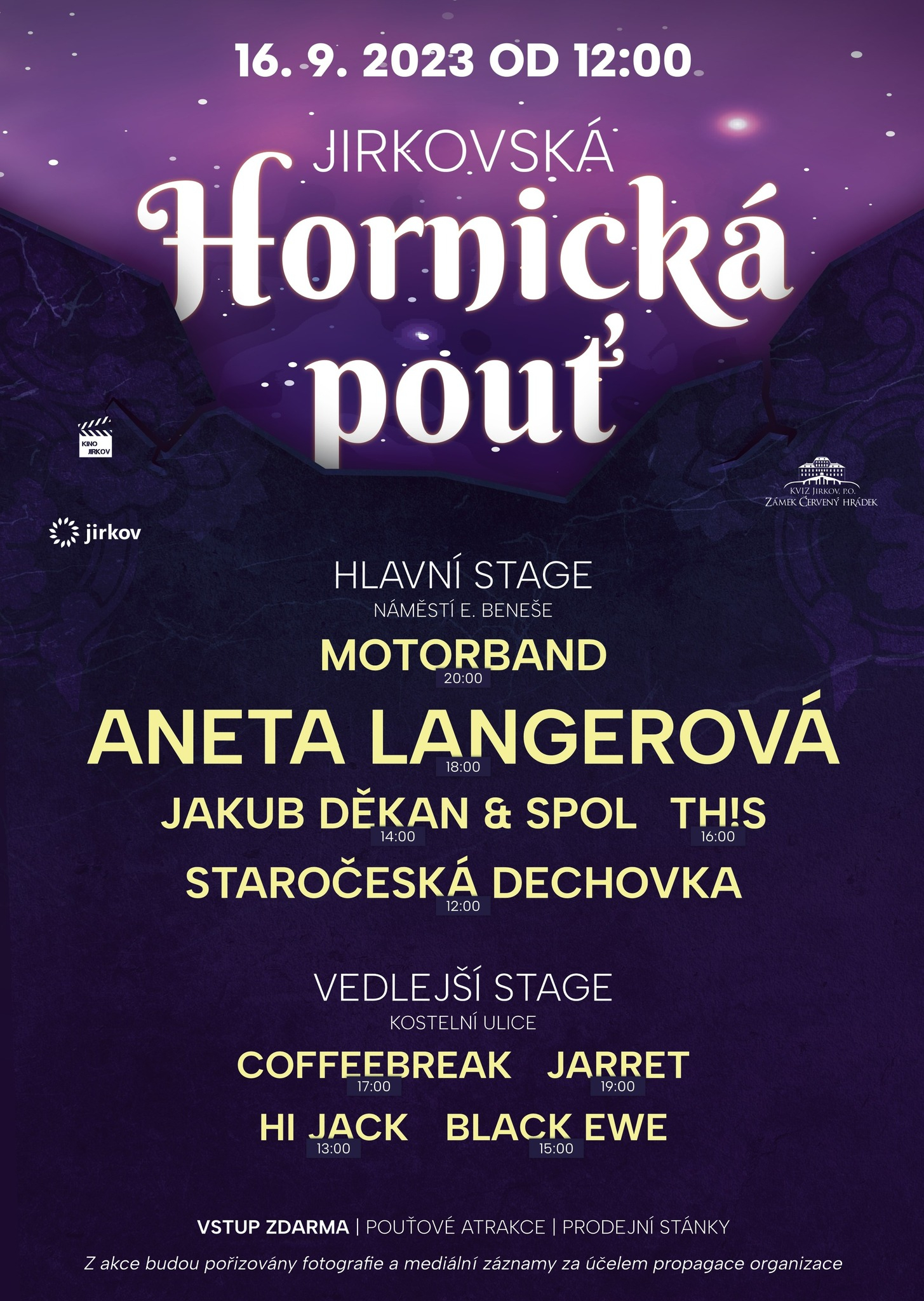 Město Jirkov - Kalendář